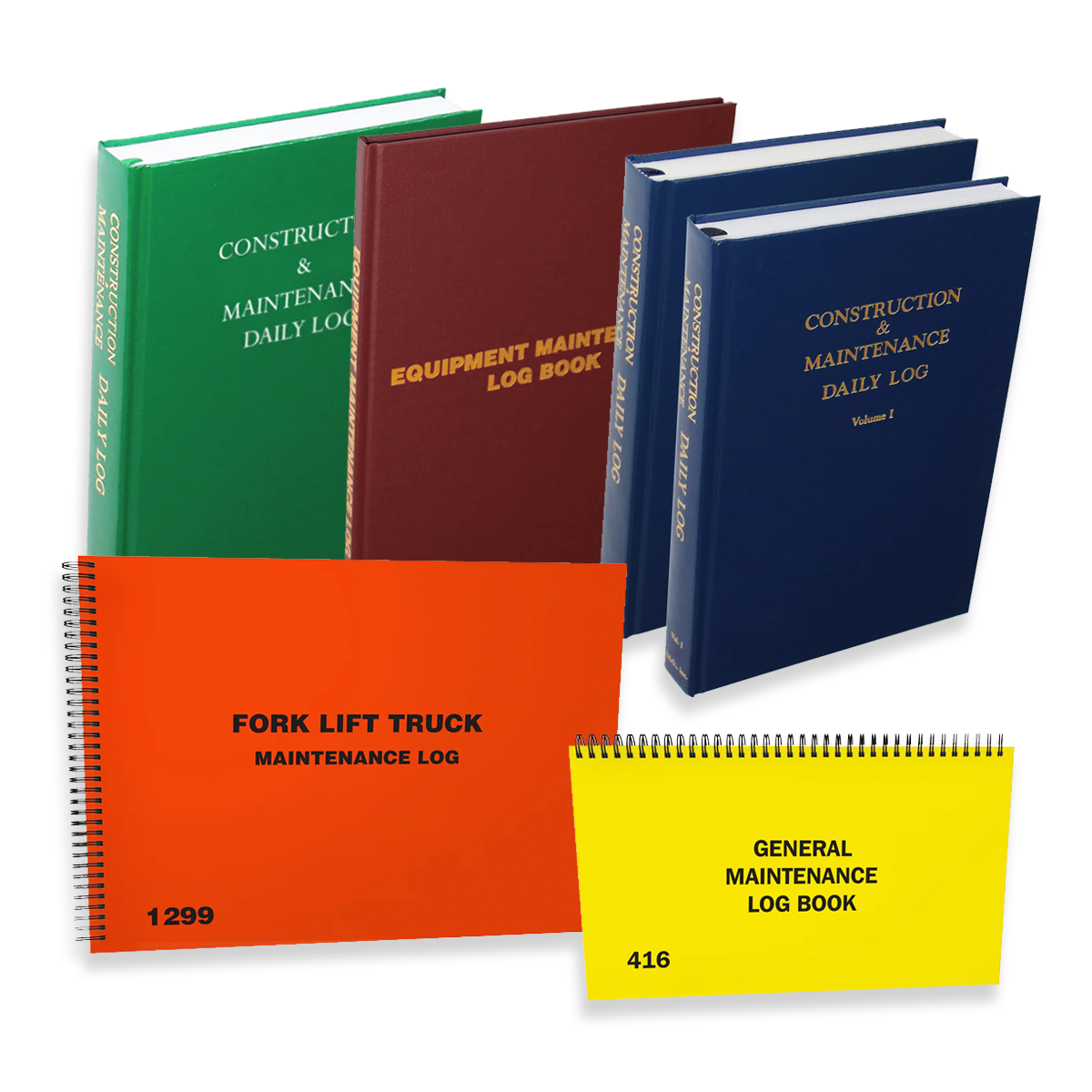 Construction Log Books – Log Books Unlimited