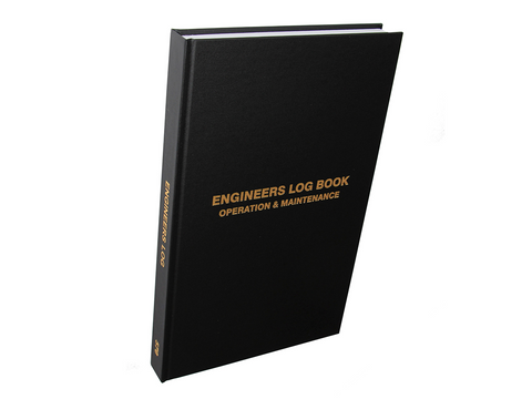 Engineers Log Book | Boiler Maintenance Log Book – Log Books Unlimited
