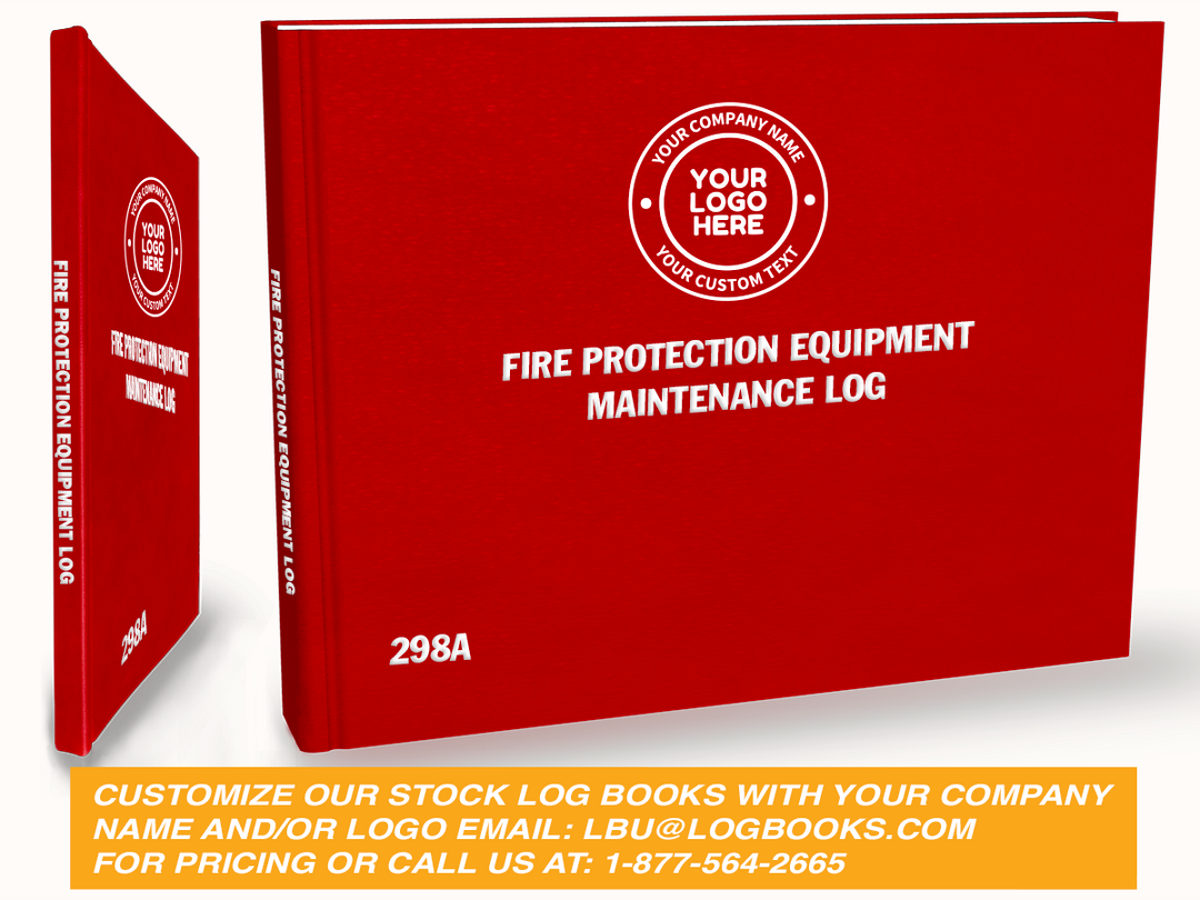 Fire Log Book 291 - Updated to 298A – Log Books Unlimited