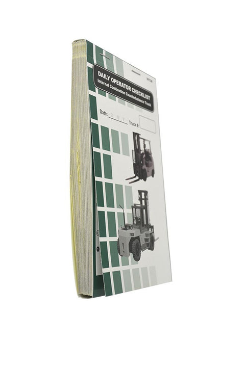 Internal Combustion (Propane) Counterbalance Truck + Checklist Caddy ...